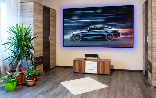 Samsung Laser TV - LSP7T UST 4K Projector + EluneVision 8K Aurora Ultra ...