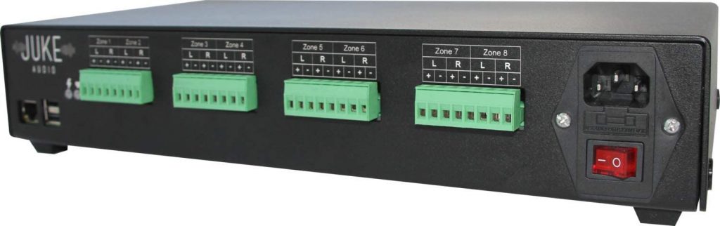 Juke Audio Juke-8 8 Zone Multi-Room Streaming Amplifier - Eastporters ...