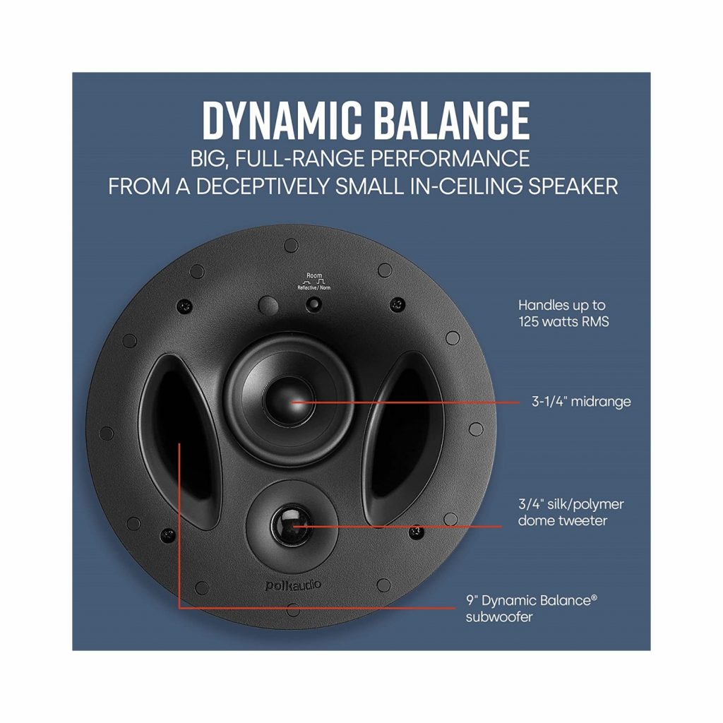 Polk Audio Vanishing Series 90-RT in-Ceiling Speaker