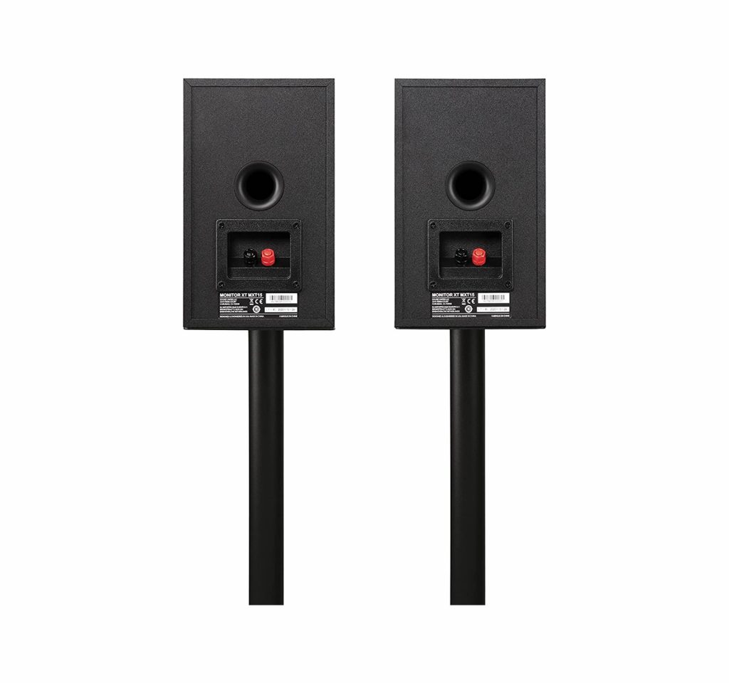 Polk Audio Monitor XT15 High-Resolution Bookshelf Speakers - Black