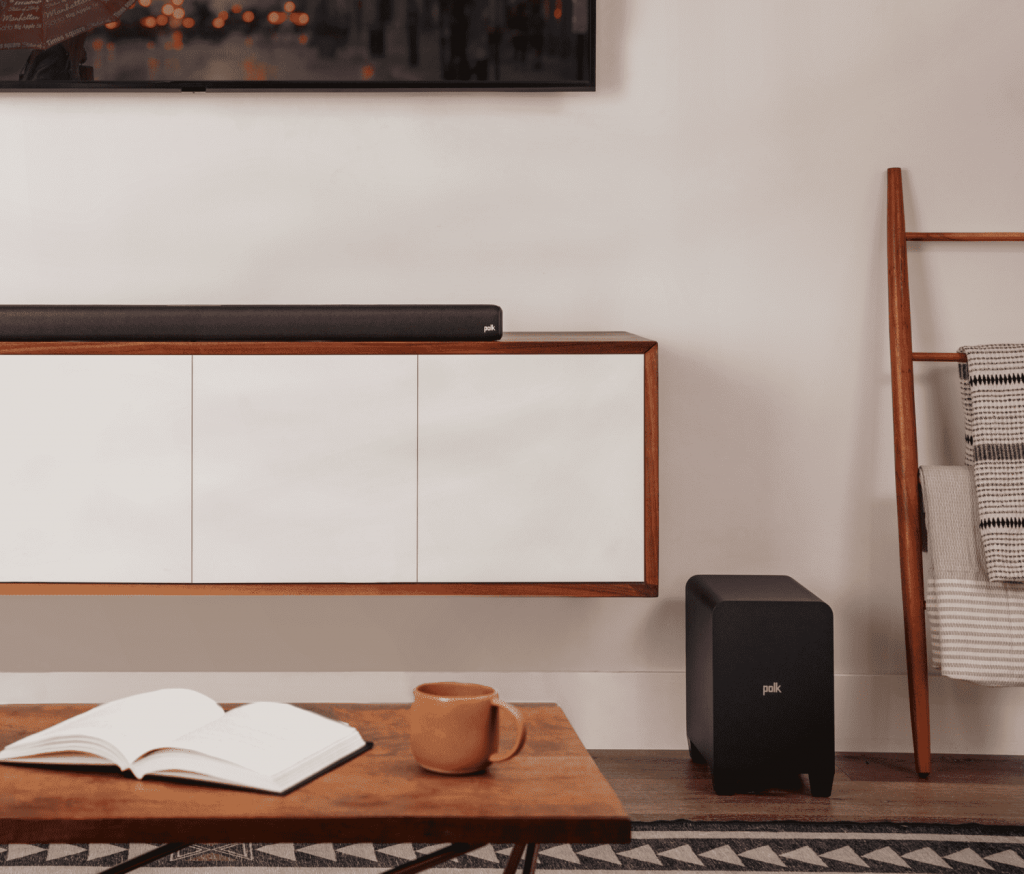 Polk Audio Signa S4D Sound Bar With Wireless Subwoofer