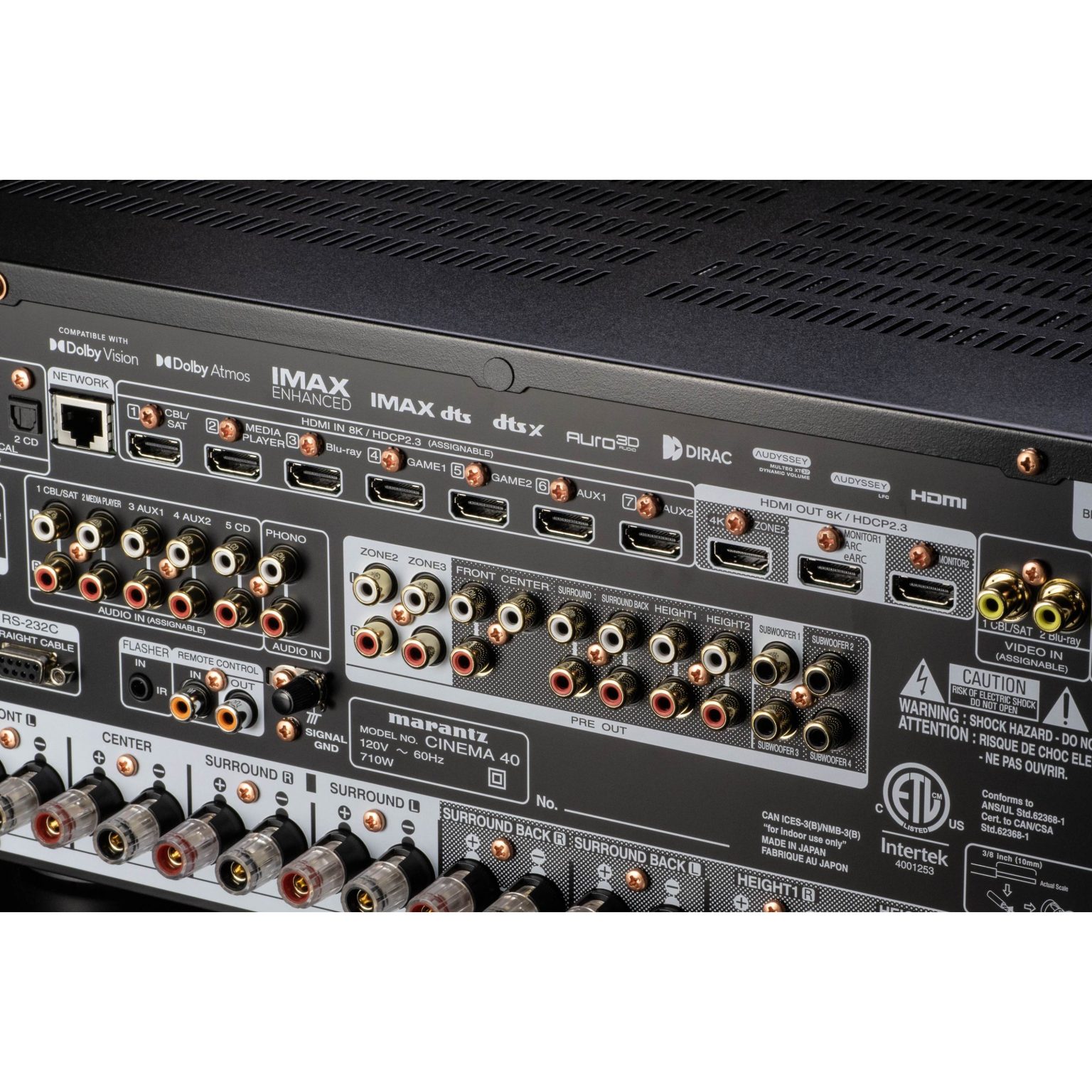 Marantz Cinema 40 9.4 Channel Home Theatre AV Receiver - Eastporters ...