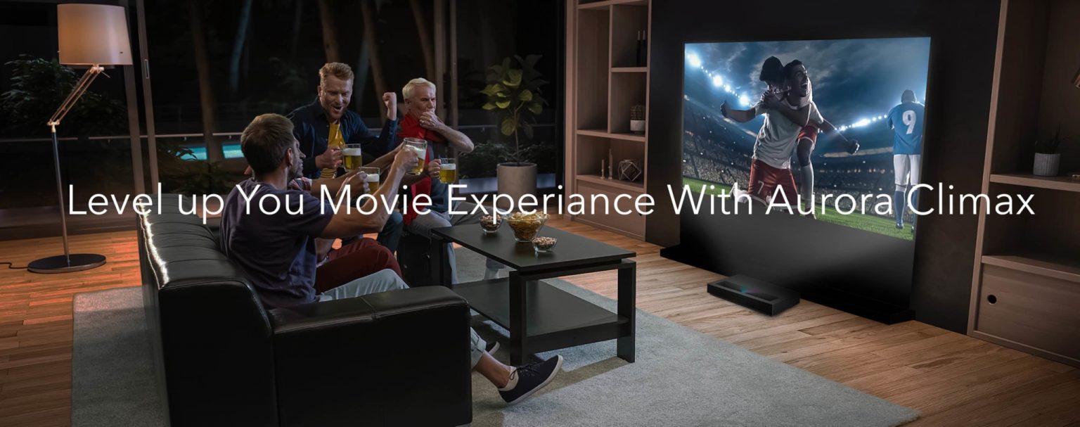 AWOL Vision LTV-3500 Pro 4K Projector and EluneVision Aurora 8K Floor ...