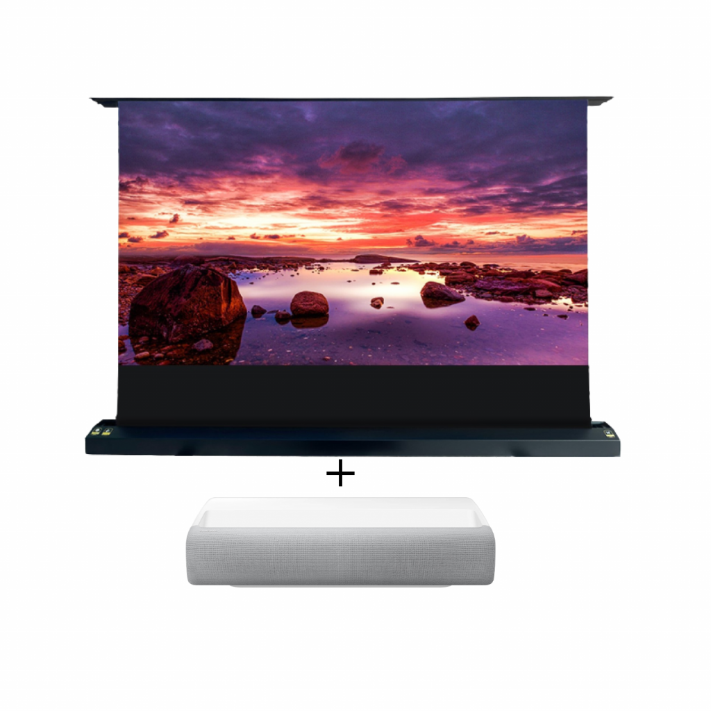 Samsung LSP7T 4K UST Projector and EluneVision Aurora 8K Floor Rising ...