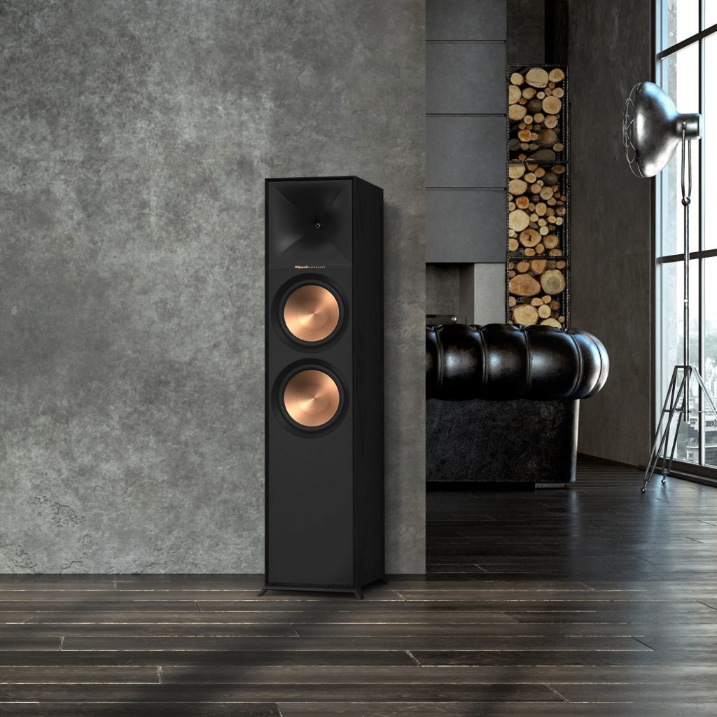 Klipsch Reference R-800F Floorstanding Speaker, Black