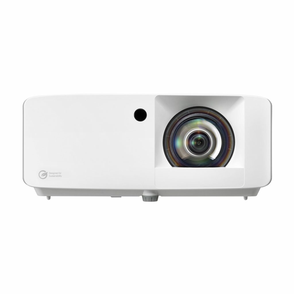 Optoma UHZ35ST High Brightness 4K UHD Laser Projector, White