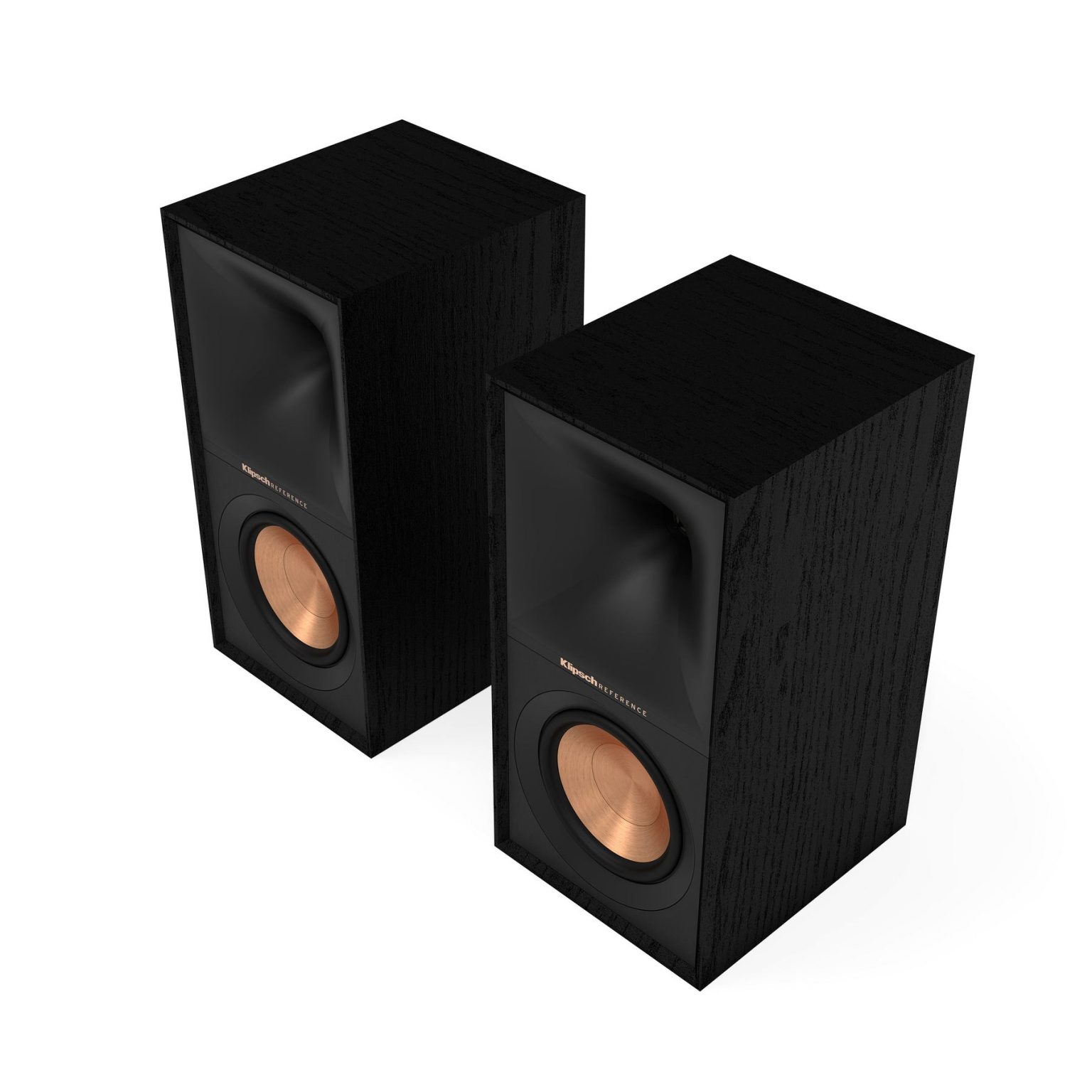 Klipsch R-50M Two Way Bookshelf Speakers, Black - Eastporters Audio Video